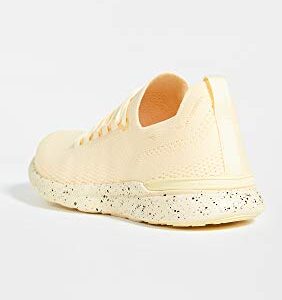 APL: Athletic Propulsion Labs Women's Techloom Breeze Sneakers, Lemon Zest/Speckle, Yellow, 7 Medium US