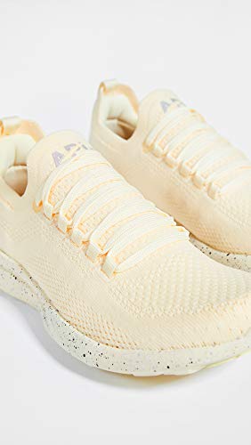 APL: Athletic Propulsion Labs Women's Techloom Breeze Sneakers, Lemon Zest/Speckle, Yellow, 7 Medium US