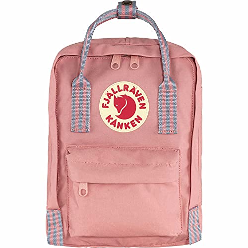 Fjallraven Women's Kanken Mini Backpack, Pink/Long Stripes, One Size