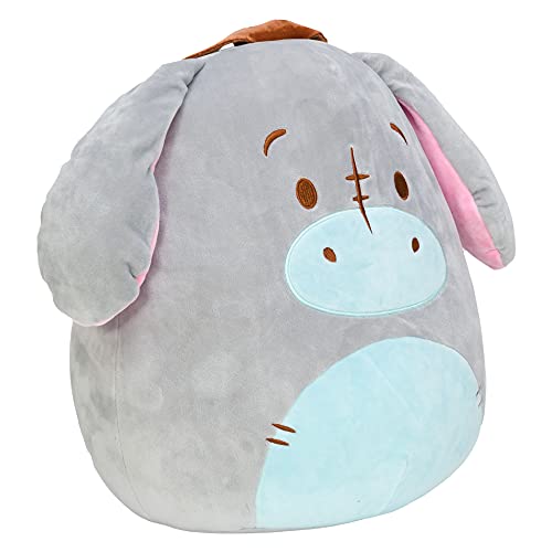 Squishmallows Mickey Mouse Official Kellytoy Plush 14" Eeyore - Disney Ultrasoft Stuffed Animal Plush Toy