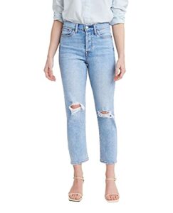 levi's women's wedgie straight jeans, bridge of bellflower, 26wx28l