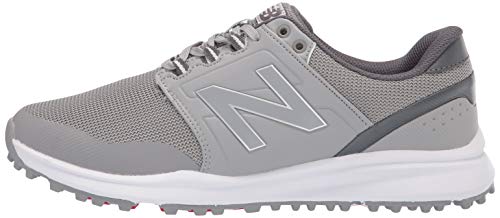 New Balance Men's Breeze v2 Golf Shoe, Grey, 9.5 X-Wide