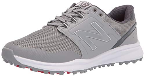 New Balance Men's Breeze v2 Golf Shoe, Grey, 9.5 X-Wide