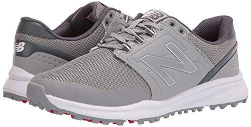 New Balance Men's Breeze v2 Golf Shoe, Grey, 9.5 X-Wide