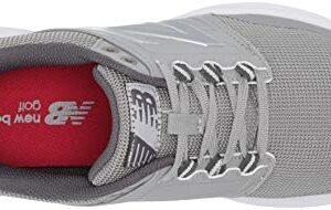 New Balance Men's Breeze v2 Golf Shoe, Grey, 9.5 X-Wide