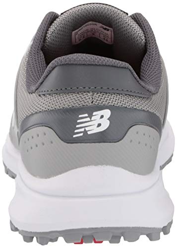 New Balance Men's Breeze v2 Golf Shoe, Grey, 9.5 X-Wide