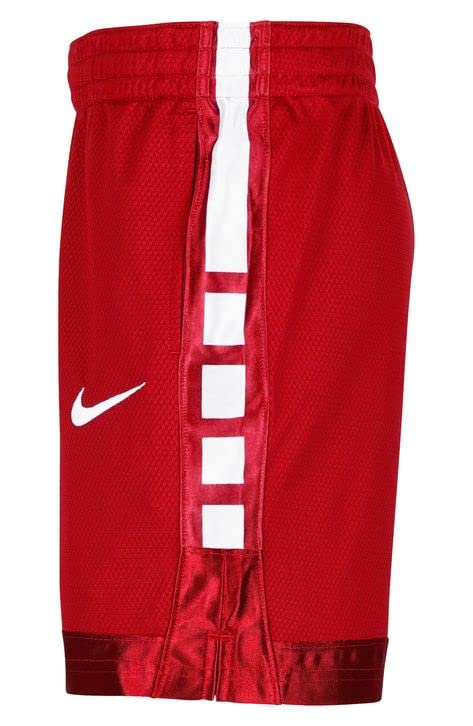 Nike Boy's Dry Shorts Elite Stripe (Big Kids) University Red/White XL (18-20 Big Kid)