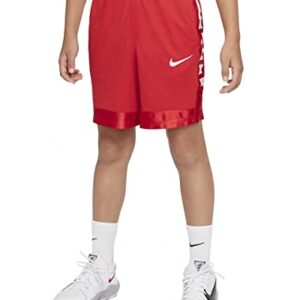 Nike Boy's Dry Shorts Elite Stripe (Little Kids/Big Kids) University Red/White LG (14-16 Big Kid)