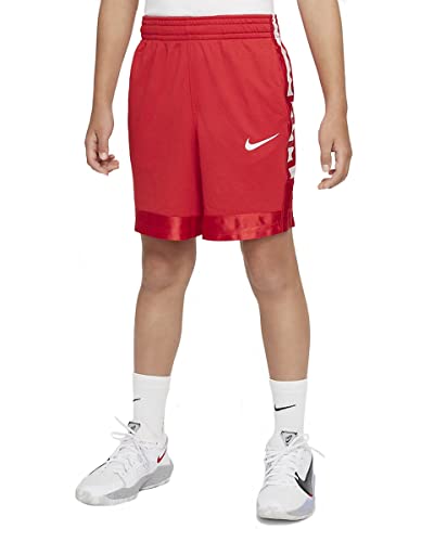 Nike Boy's Dry Shorts Elite Stripe (Little Kids/Big Kids) University Red/White LG (14-16 Big Kid)