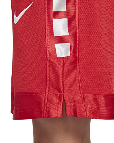 Nike Boy's Dry Shorts Elite Stripe (Little Kids/Big Kids) University Red/White LG (14-16 Big Kid)