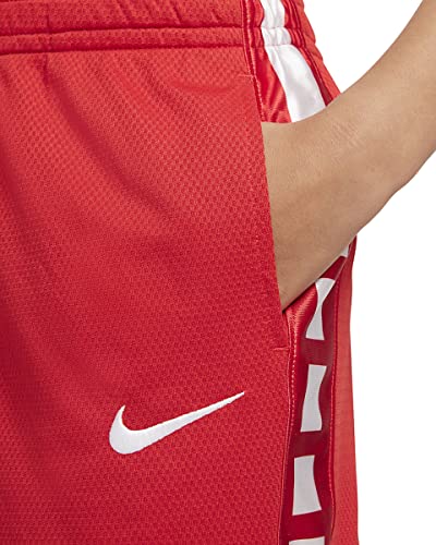 Nike Boy's Dry Shorts Elite Stripe (Little Kids/Big Kids) University Red/White LG (14-16 Big Kid)