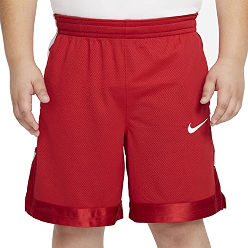 Nike Boy's Dry Shorts Elite Stripe (Little Kids/Big Kids) University Red/White LG (14-16 Big Kid)