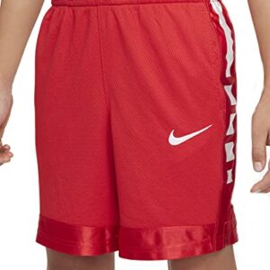 Nike Boy's Dry Shorts Elite Stripe (Little Kids/Big Kids) University Red/White LG (14-16 Big Kid)