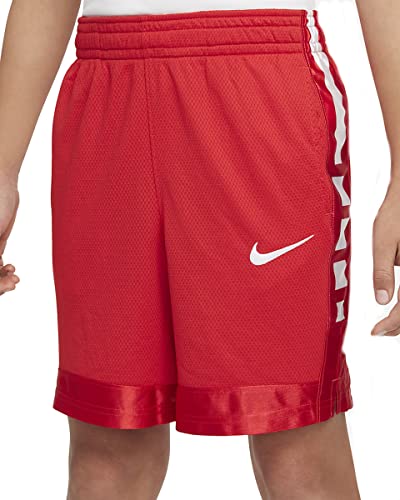 Nike Boy's Dry Shorts Elite Stripe (Little Kids/Big Kids) University Red/White LG (14-16 Big Kid)