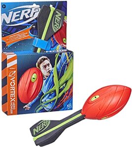 nerf vortex aero howler foam ball, classic long-distance football, flight-optimizing tail, whistling sound, indoor & outdoor fun