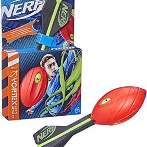 NERF Vortex Aero Howler Foam Ball, Classic Long-Distance Football, Flight-Optimizing Tail, Whistling Sound, Indoor & Outdoor Fun