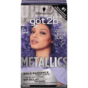 got2b metallics permanent hair color, blue lavender