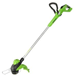 greenworks 24v 13" brushless cordless string trimmer, tool only