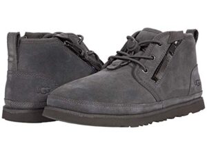 ugg neumel dual zip ii charcoal 9 d (m)