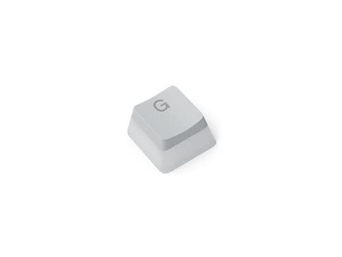 Glorious Aura V2 (White) - PBT Pudding Keycaps for Mechanical Keyboards - ANSI (US), ISO Compatible - Supports Full Size, TKL, 75%, 60% Layouts