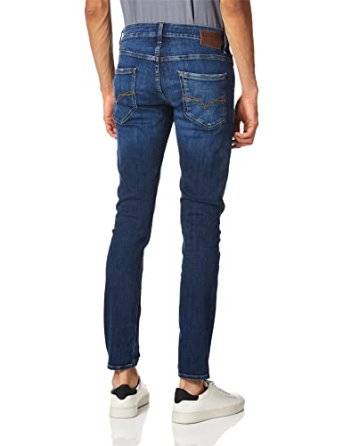 GUESS Men's Mid Rise Skinny Fit Jean, Olvera Wash, 33W X 32L