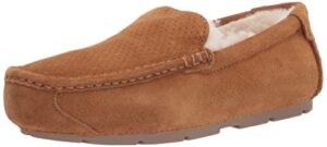 koolaburra by ugg men's tipton emboss slipper, chestnut, 9