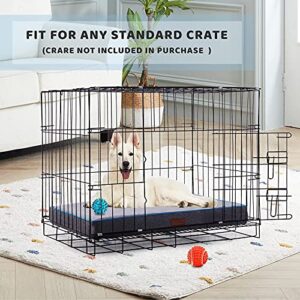 SunStyle Home Dog Bed for Large Dog Bed Small Dog Bed L Dog Bed Up to 50/75/100lbs Orthopedic Egg Crate Foam