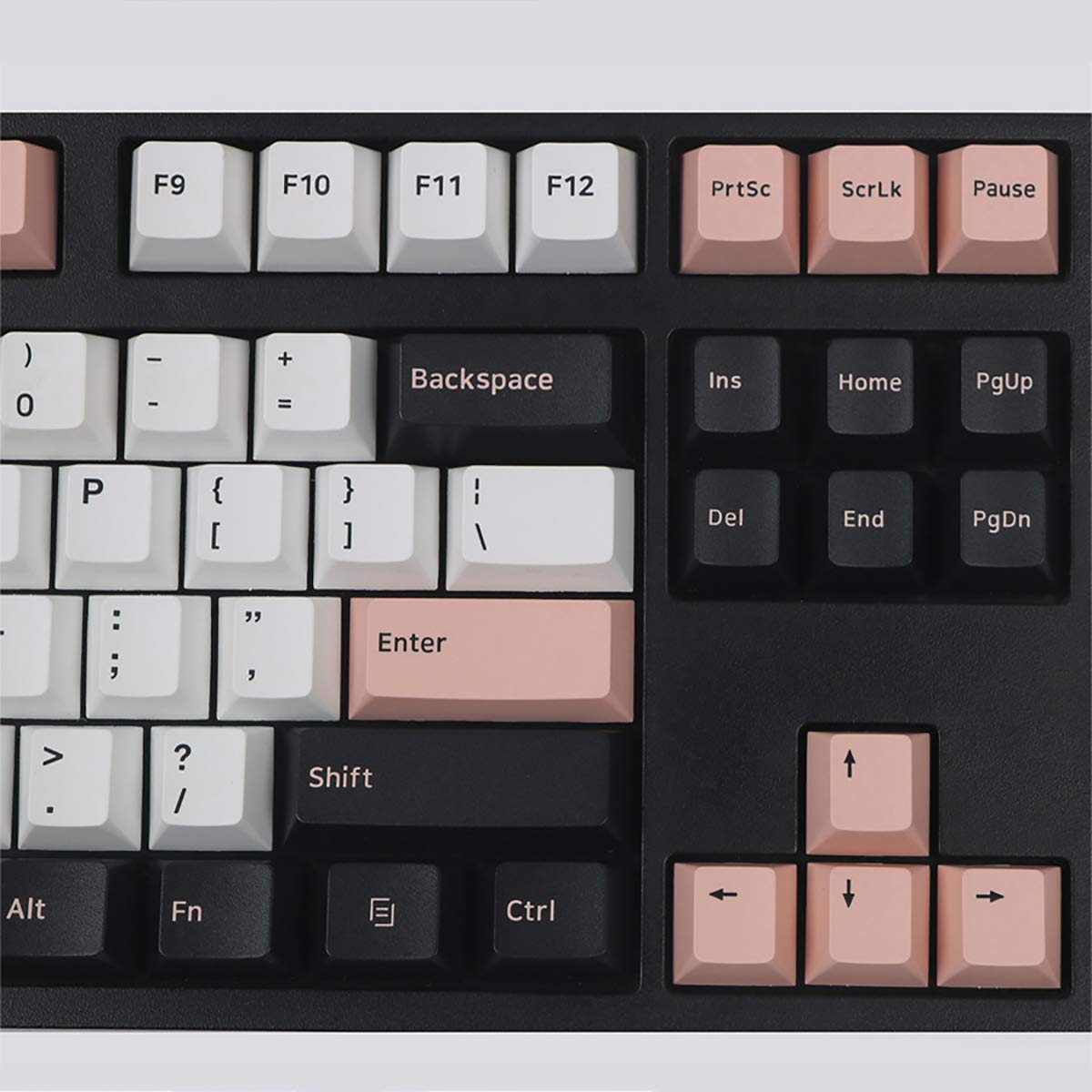 Gliging PBT Olivia Keycaps 168 Keys Cherry Profile Thick PBT 61/64/75/78/85/87/104/108 Cherry MX Switch Mechanical Keyboards