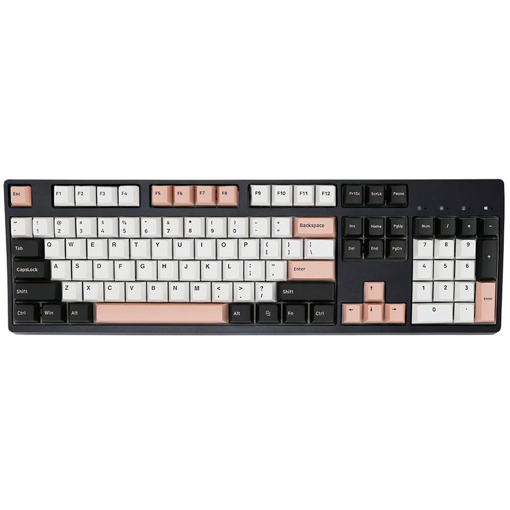 Gliging PBT Olivia Keycaps 168 Keys Cherry Profile Thick PBT 61/64/75/78/85/87/104/108 Cherry MX Switch Mechanical Keyboards