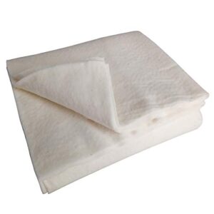 Crib Quilt Batting for Quilting,2PCS 45"X60" Natural Cotton Quilting Batting Fabric for Sewing