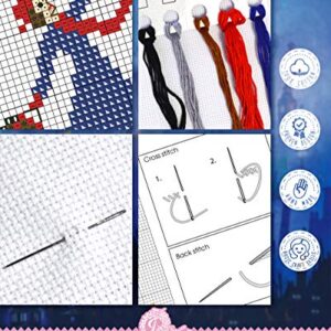 Mary Poppins Cross Stitch Bookmark Kit - DIY Embroidery Gift for Booklovers