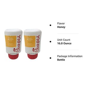 Chick-Fil-A Sauce 8 oz. Squeeze Bottle 2 Pack- Resealable Container for Dipping, Drizzling, and Marinades (Honey Mustard)