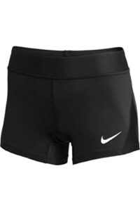 nike womens stock hyperelite short (black, medium)