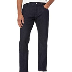 A|X ARMANI EXCHANGE mens 5 Pocket Pocket Slim Denim Dark Rinse Jeans, Indigo Denim/Indigo, 34 US