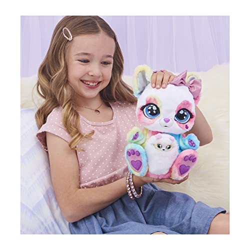 Peek-A-Roo, Interactive Rainbow Plush Toy and Baby with Bonus Bows, Over 150 Sounds & Actions, Kids Toys for Girls Ages 5 and up