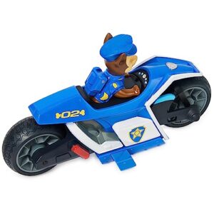 Paw Patrol, Chase RC Movie Motorcycle, Remote Control Car Kids Toys for Ages 3 and up