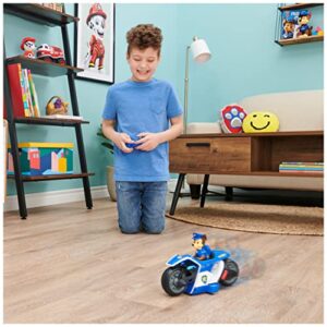 Paw Patrol, Chase RC Movie Motorcycle, Remote Control Car Kids Toys for Ages 3 and up