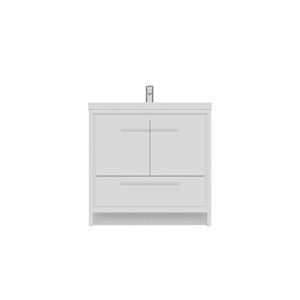 alya bath sortino bathroom vanity, white