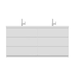 Alya Bath Paterno Bathroom Vanity, White