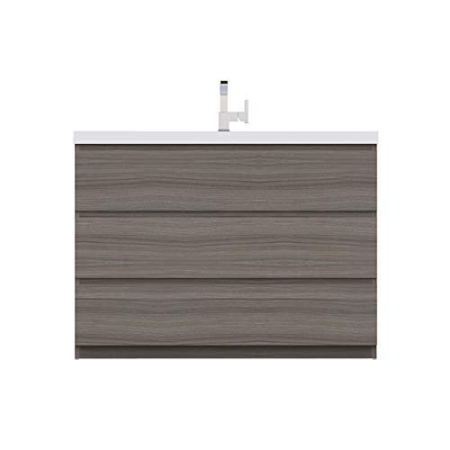 Alya Bath Paterno Bathroom Vanity, Gray