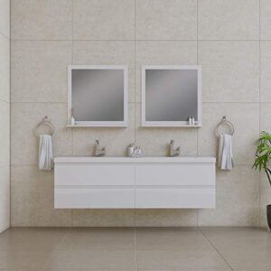 Alya Bath Paterno Bathroom Vanity, White