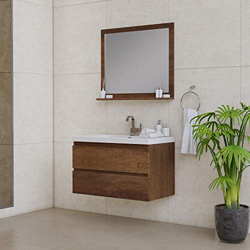 Alya Bath Paterno Bathroom Vanity, Gray