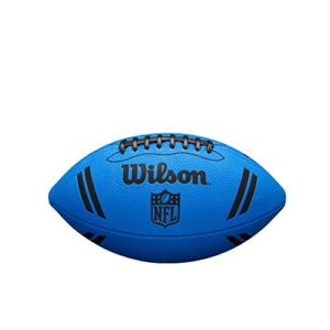 wilson nfl spotlight football - blue, junior size