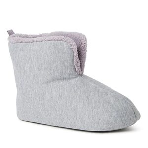 dearfoams women's zoey lounge duvet bootie slipper