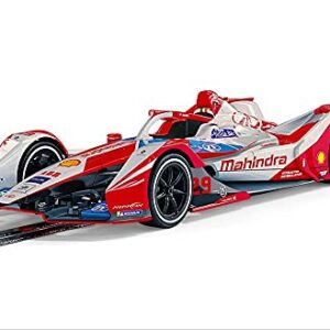 Scalextric Fomula E Spark SRT05e Mahindra Racing 1:32 Slot Race Car C4285, Red & Gray