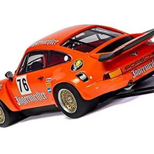 Scalextric Porsche 911 3.0 RSR Jagermeister 1:32 Slot Race Car C4211 Orange