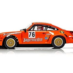 Scalextric Porsche 911 3.0 RSR Jagermeister 1:32 Slot Race Car C4211 Orange