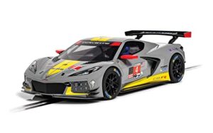 scalextric corvette c8r 24 hrs daytona #4 1:32 slot race car c4240