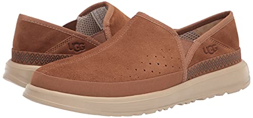 UGG Men's Kick IT Slip-ON Slipper, Chestnut, 7