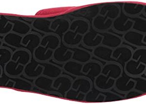 UGG Men's Scuff Graphic Band Slipper, Samba RED, 12